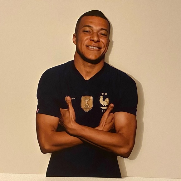 Nike | Other | Kylian Mbappe Cardboard Cutout Not Lifesized | Poshmark